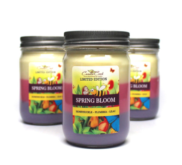 Spring Bloom – Three Scents in One | Candle Crest Soy Candles Inc